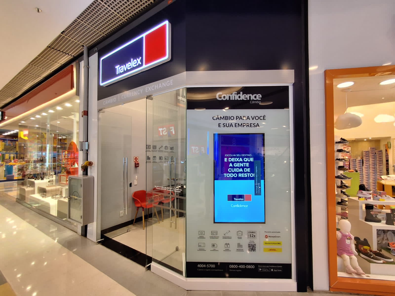 Travelex Confidence inaugura loja em Osasco